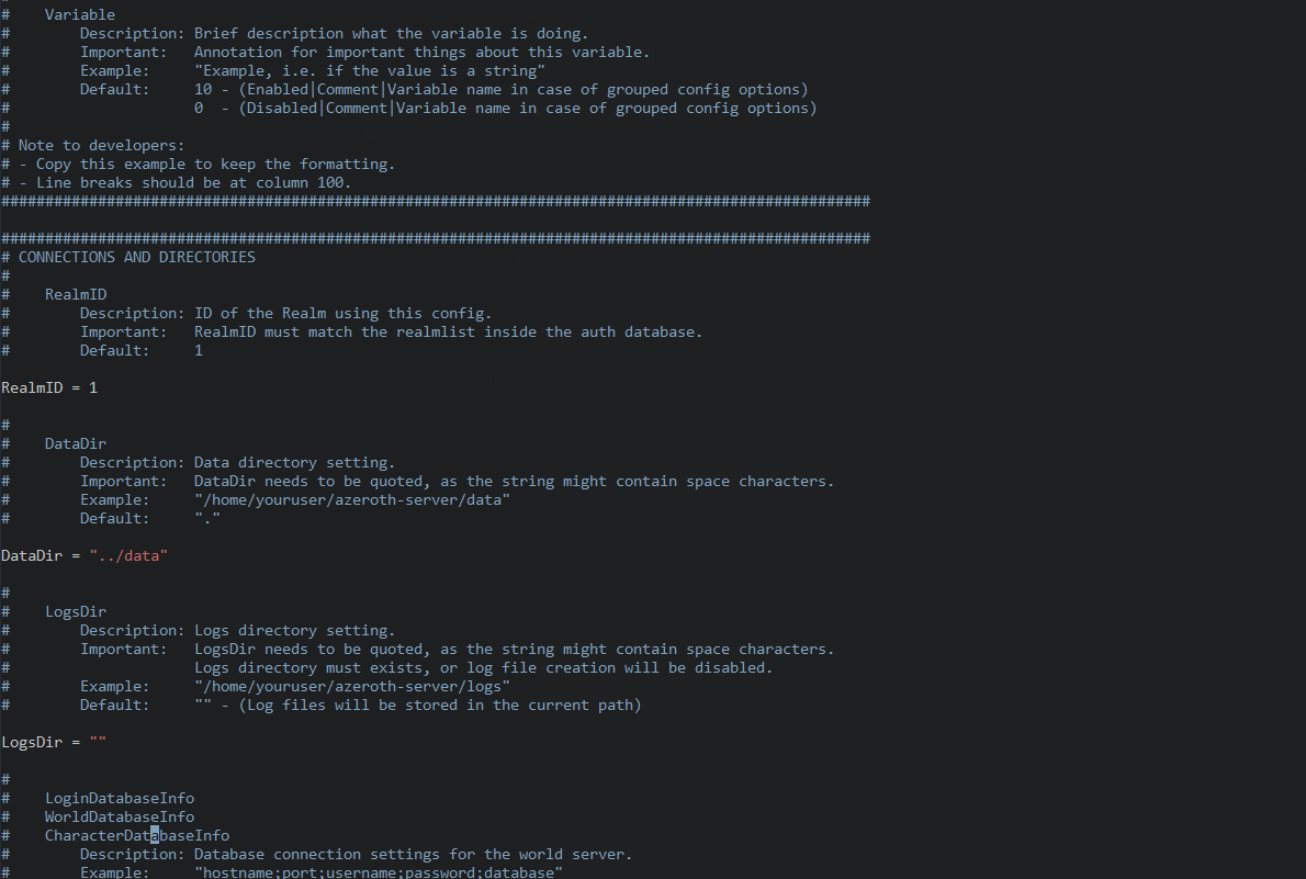 World server running without response · Issue #5470 · azerothcore/azerothcore-wotlk · GitHub