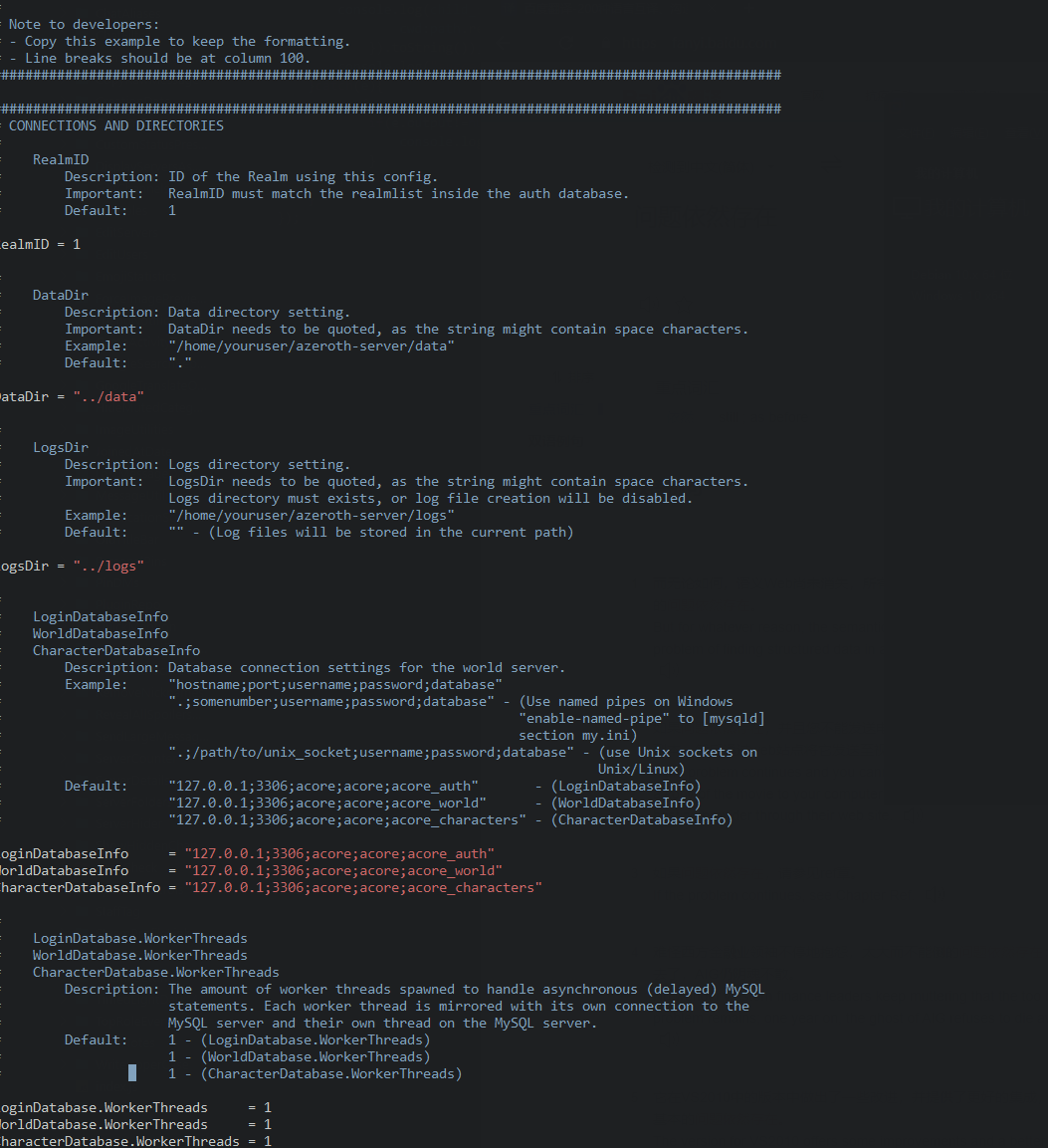 World server running without response · Issue #5470 · azerothcore ...