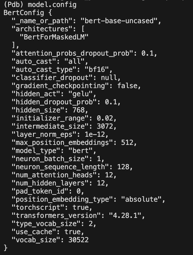Add batch size and sequence length compile options to config · Issue #53 · huggingface/optimum ...