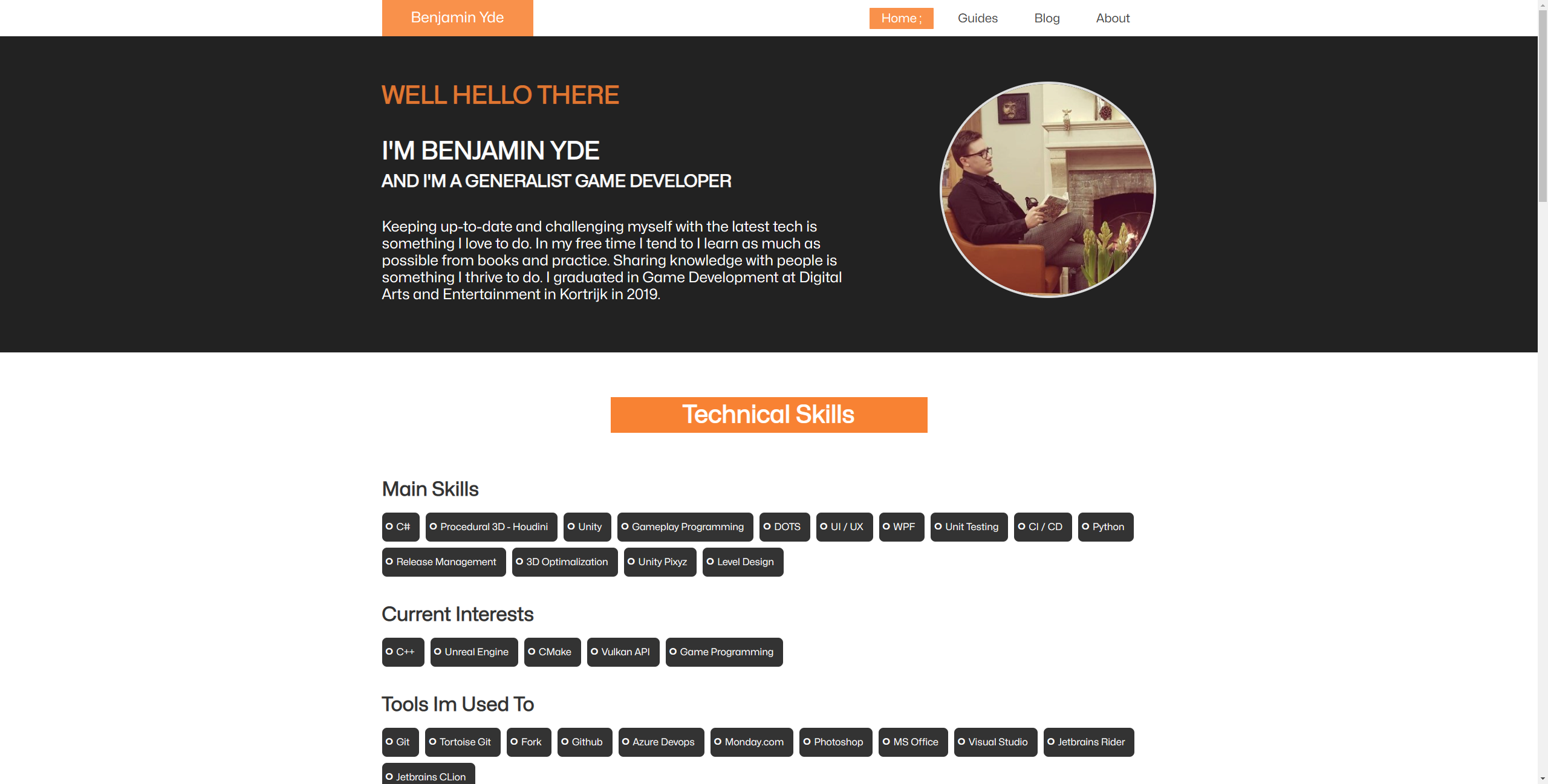 GitHub - BenjaminYde/jekyll-theme-portfolio