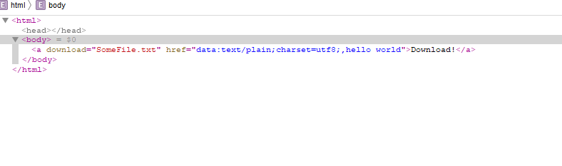 [BUG] Webkit does not initiate download for `download` anchors with `data` or `blob` `href ...