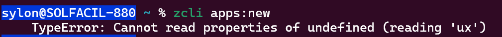 I Cant Create App Using The Cli · Issue 155 · Zendeskzcli · Github 7828