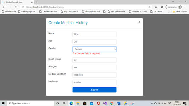 GitHub - uteegull/MedicalRecordSystem: It is a system for storing ...