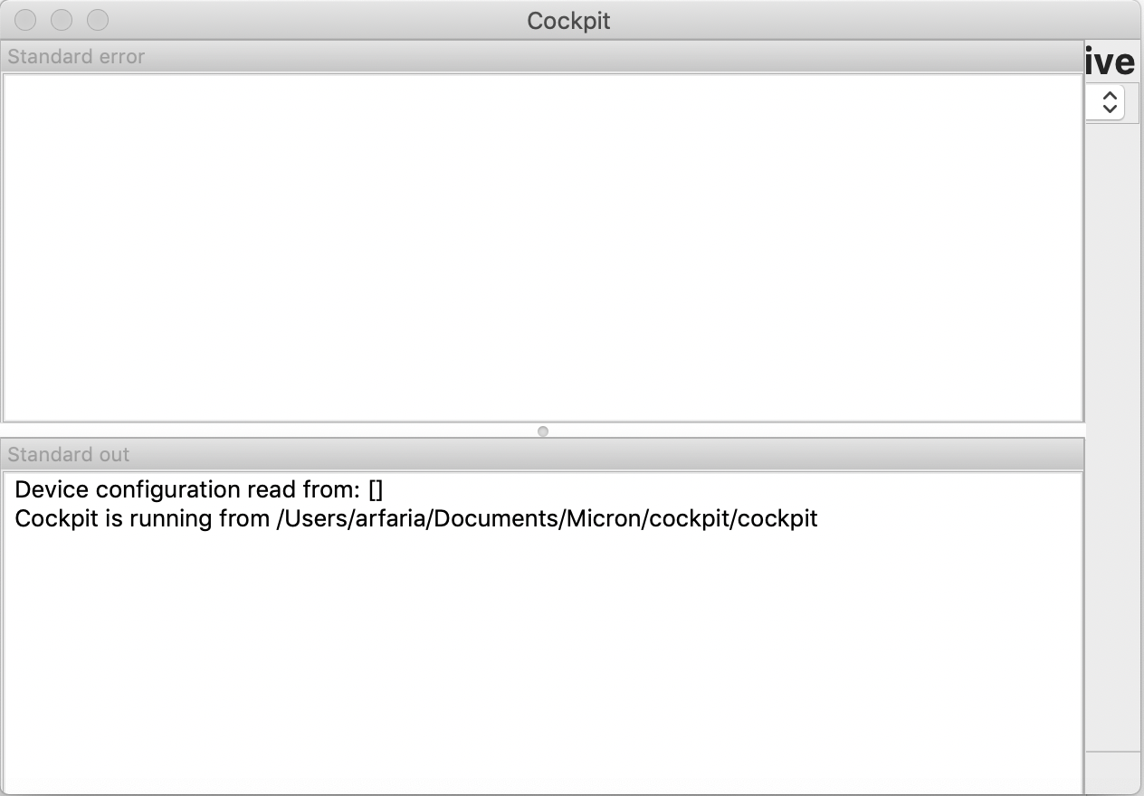 LoggingWindow appears inside MainWindow · Issue #618 · microscope-cockpit/cockpit · GitHub