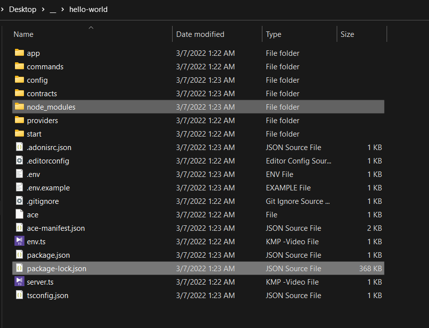 Installation · Issue #3614 · adonisjs/core · GitHub