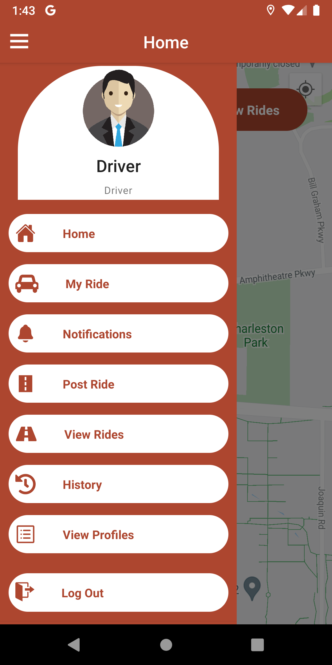 GitHub - ahmad899/CarpoolApplication: Carpool app that helps drivers and passengers create or ...