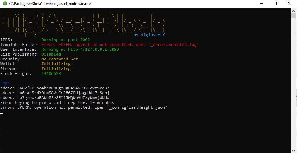 Error: EPERM: operation not permitted, open '_config/lastHeight.json' · Issue #21 · digiassetX ...