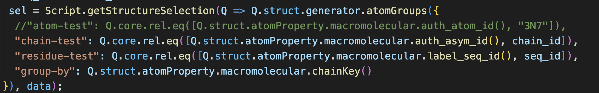How to set the highlighted state based on the side chain name or index? · Issue #704 · molstar ...