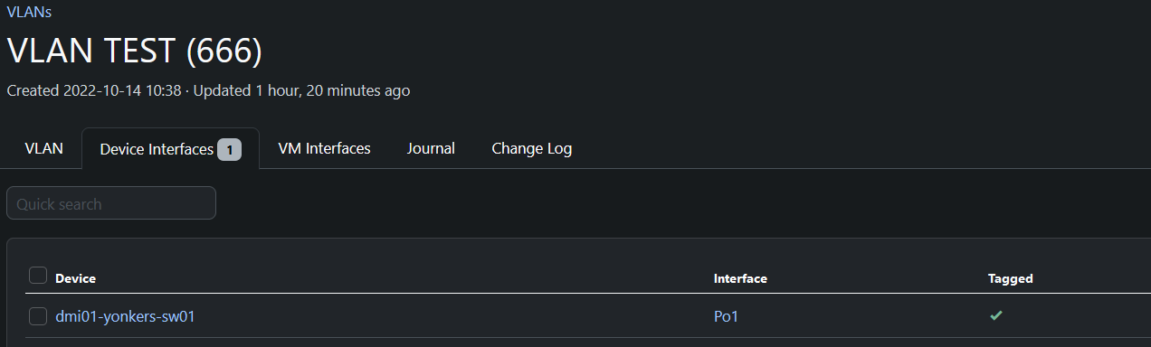 Provide Interface And Label For Vlan Table View As Done In Device Interface View · Issue 10654 