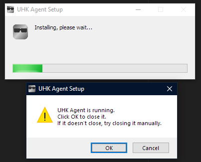 Unable to install agent on Windows - UHK Agent is running · Issue #2008 ...