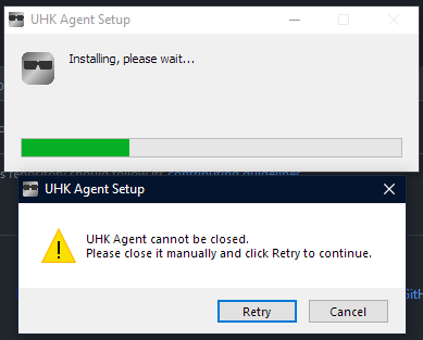 Unable to install agent on Windows - UHK Agent is running · Issue #2008 ...