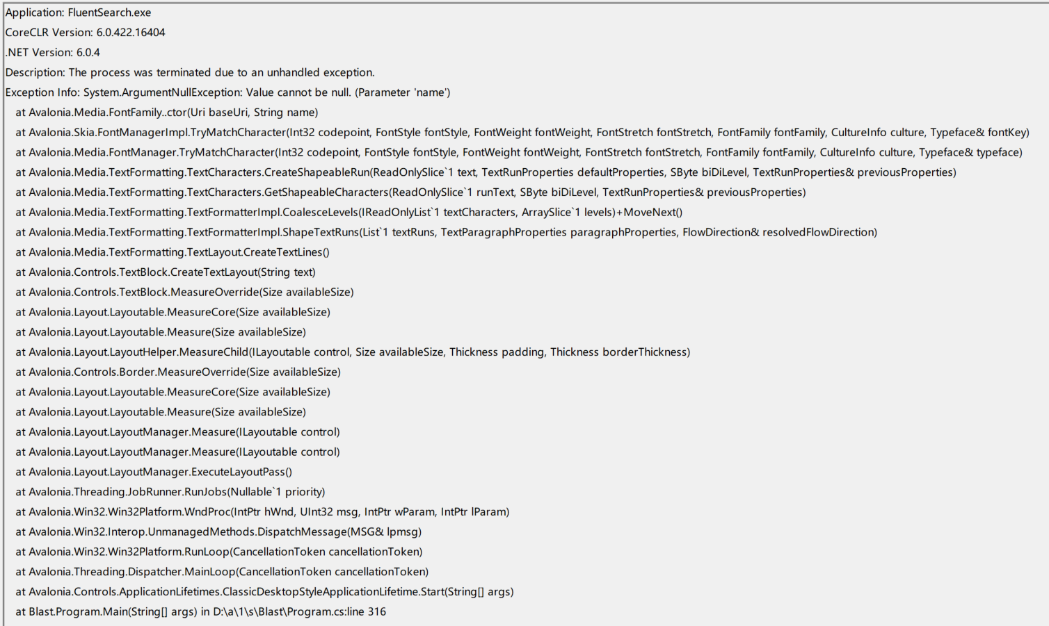 After changing the software font, the software crashes and restarts · Issue #721 · adirh3/Fluent ...
