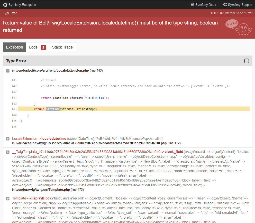 strftime error on Windows · Issue #1447 · bolt/core · GitHub