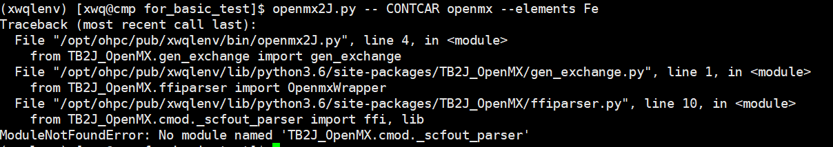 No module named 'TB2J_OpenMX.cmod._scfout_parser' · Issue #1 · mailhexu ...