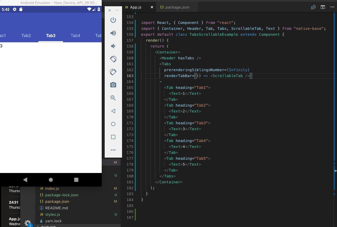 ScrollableTab Bug Android · Issue #2314 · GeekyAnts/NativeBase · GitHub