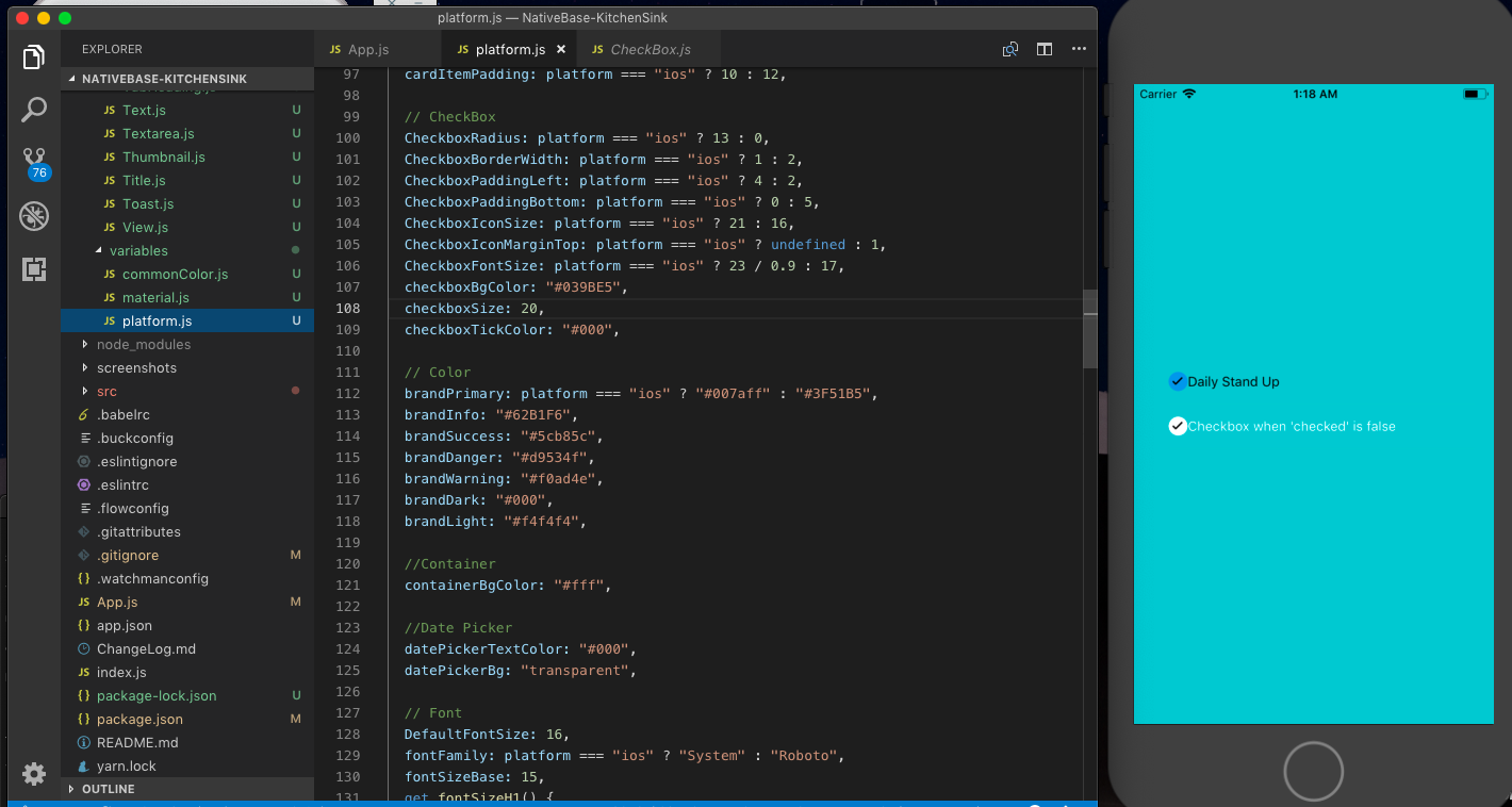 Checkbox checked icon is not visible when 'color' property is white ...