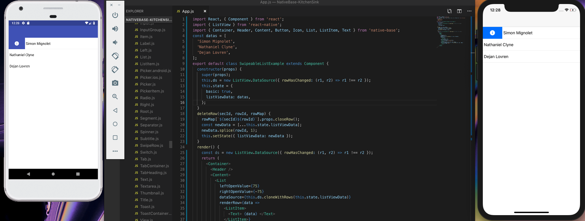 Swipe List Error when changing data source · Issue #2213 · GeekyAnts/NativeBase · GitHub