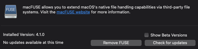 [v2] Wrong macFuse version checker · Issue #1651 · telepresenceio/telepresence · GitHub