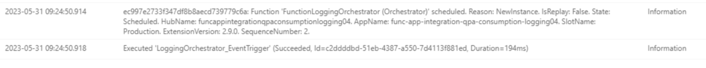 Azure Function Service Bus trigger goes idle when no messages are present in the Topic ...