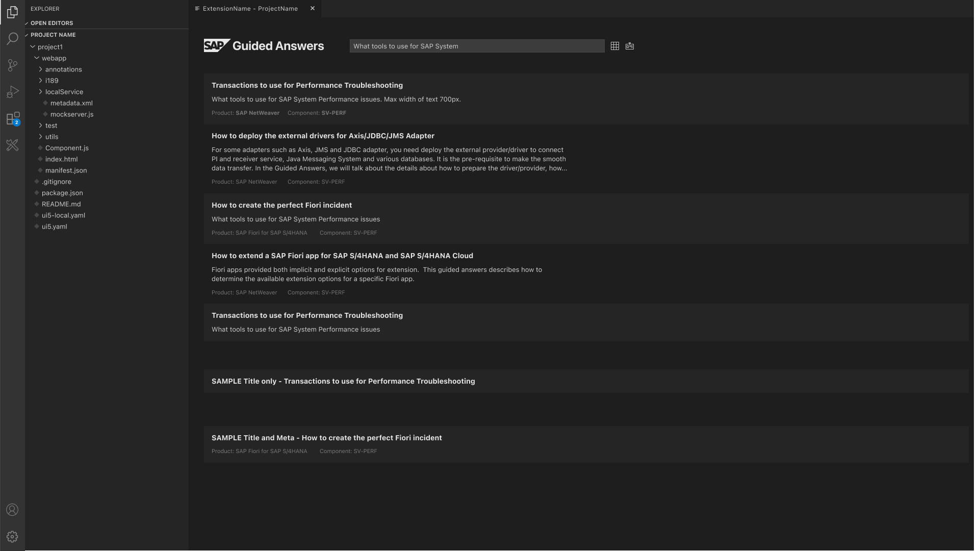 FEATURE - EXT - Smart Home Page · Issue #232 · SAP/guided-answers ...