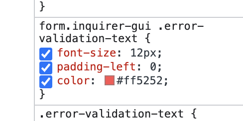 Error message has hard-coded hex colour, instead of VS Code variable ...
