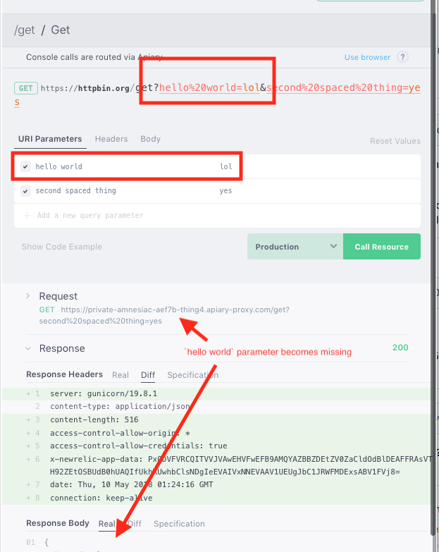 Dredd and Apiary URI Template syntax are not compatible · Issue #1012 · apiaryio/dredd · GitHub