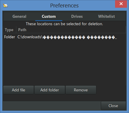 Unreadable Unicode characters in custom folder name · Issue #795 ...