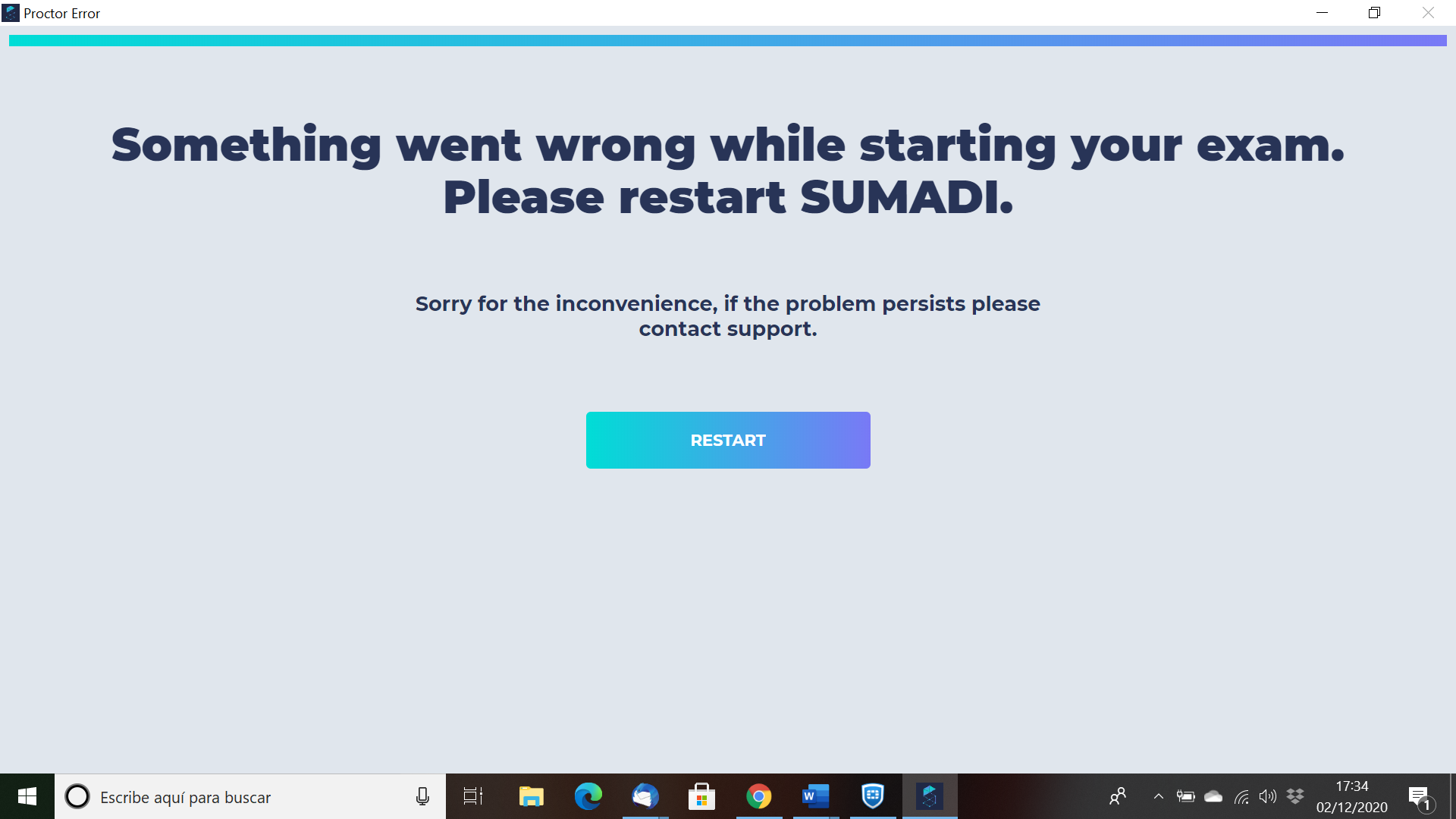 Something went wrong with please restart Sumadi · Issue #1 · SUMADI ...