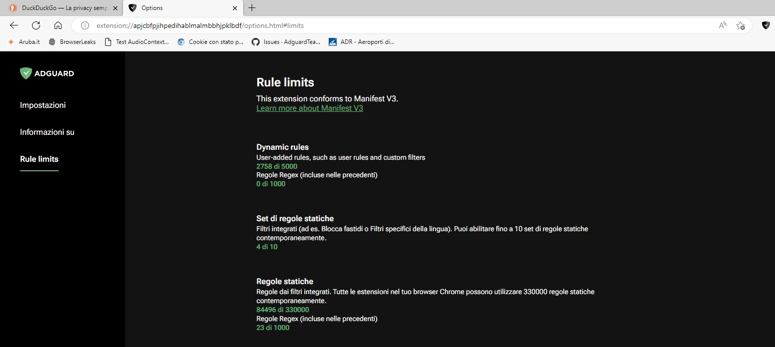 Feature request - Information with MV3 rules used by the extension · Issue #489 · OhMyGuus/I ...