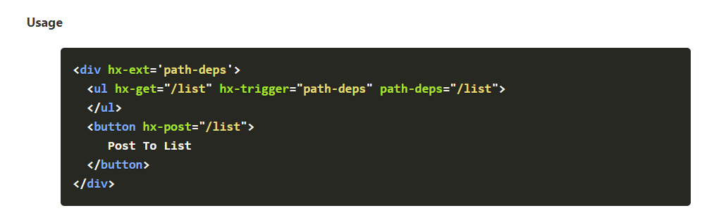 path-deps usage failed to work · Issue #583 · bigskysoftware/htmx · GitHub