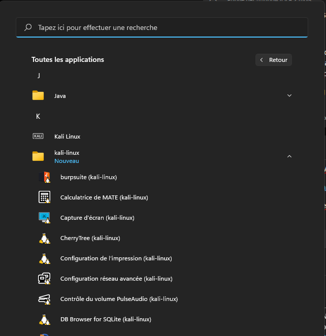 Win-Kex on Windows 11 : r/Kalilinux