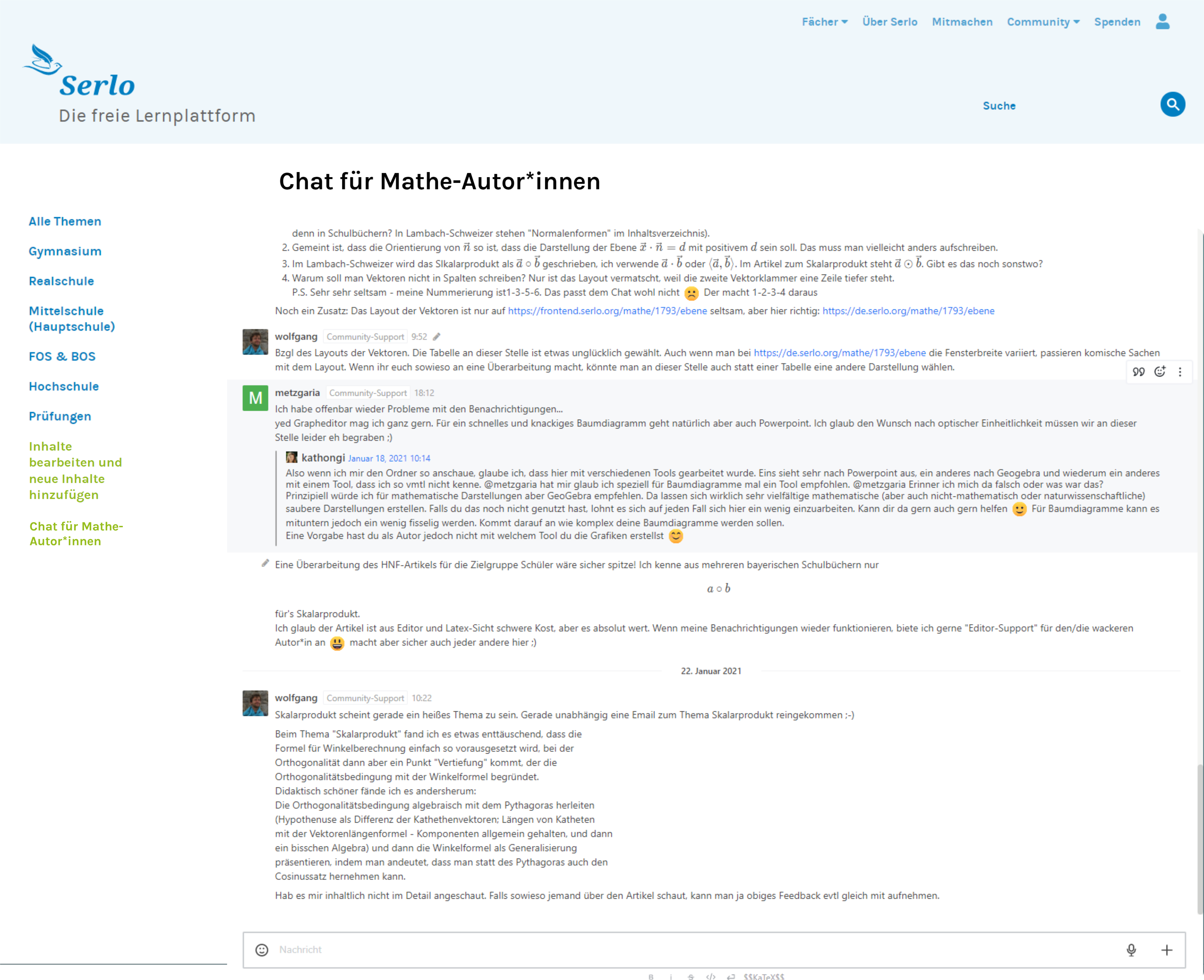 Embedding of subject channels from community.serlo.org into serlo.org · Issue #950 · serlo ...
