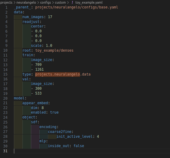 ModuleNotFoundError: No module named 'projects.neuralangelo' · Issue ...
