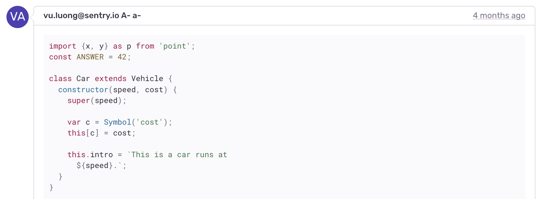 Update Code Styling · Issue 43765 · Getsentrysentry · Github 8610