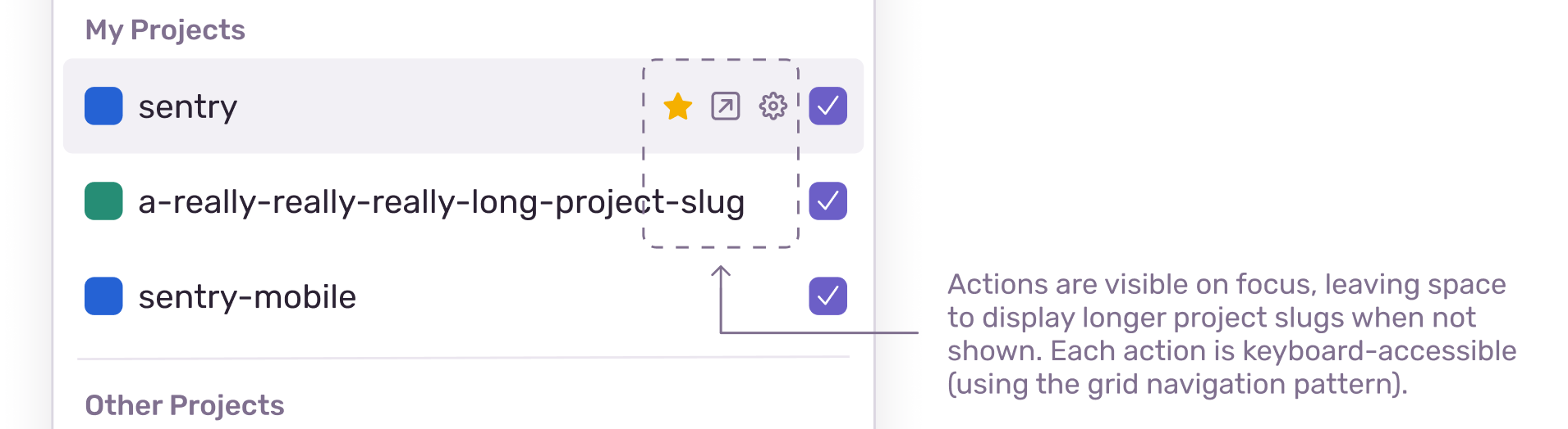 Support long name of services in UI · Issue #45302 · getsentry/sentry · GitHub