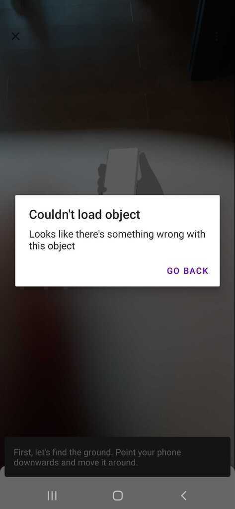 Ar doesn't work on android · google model-viewer · Discussion #2280 · GitHub
