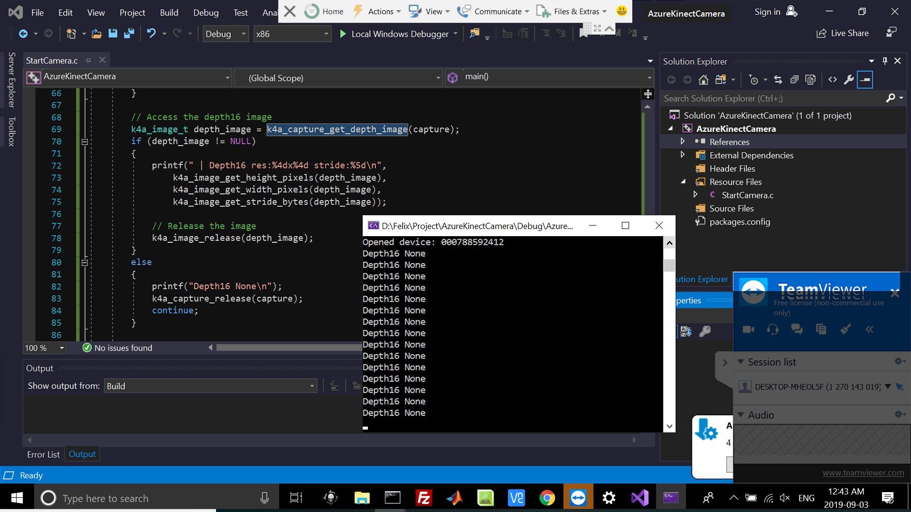 Function "k4a_capture_get_depth_image" returns null image · Issue #710 · microsoft/Azure-Kinect ...