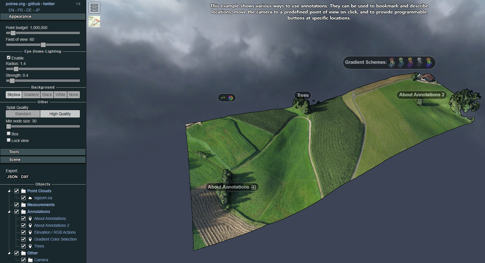 viewer.setEDLEnabled(true) to pointcloud data not visible. · Issue #777 · potree/potree · GitHub