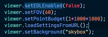 viewer.setEDLEnabled(true) to pointcloud data not visible. · Issue #777 · potree/potree · GitHub