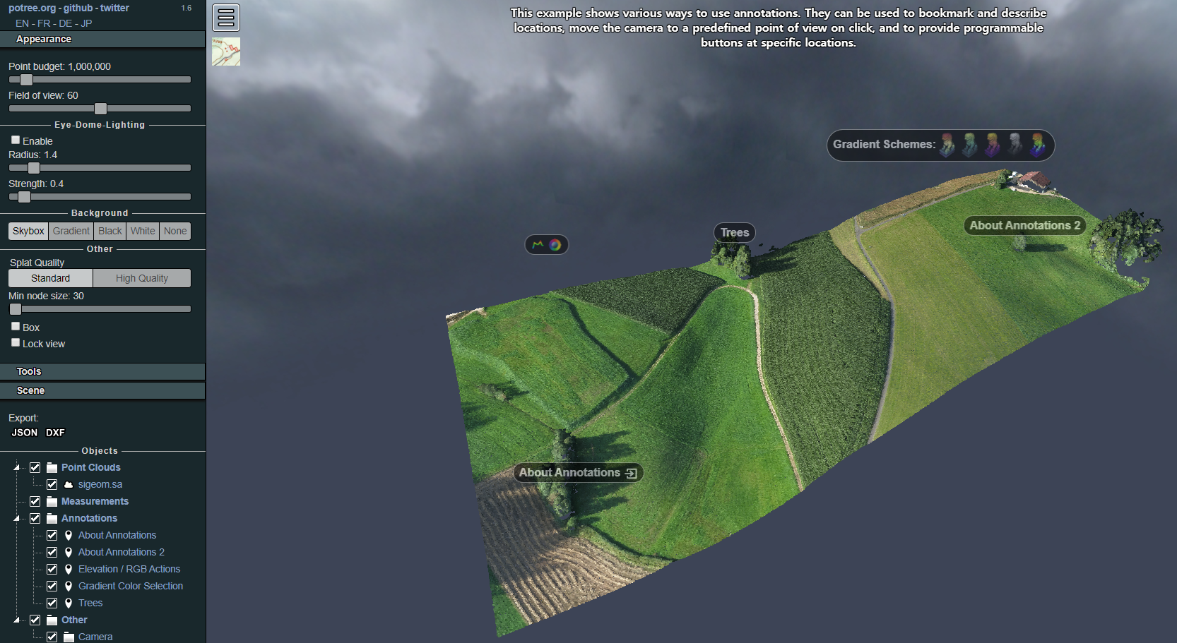 viewer.setEDLEnabled(true) to pointcloud data not visible. · Issue #777 · potree/potree · GitHub