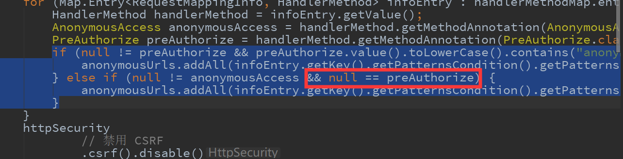 SecurityConfig 里自定义PreAuthorize（“anonymous”）注解是否重复？ · Issue #203 · elunez/eladmin · GitHub