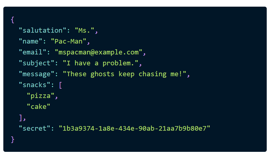 How to Convert HTML Form Field Values to a JSON Object in Cypress ... How to Convert HTML Form Field Values to a JSON Object in Cypress ...