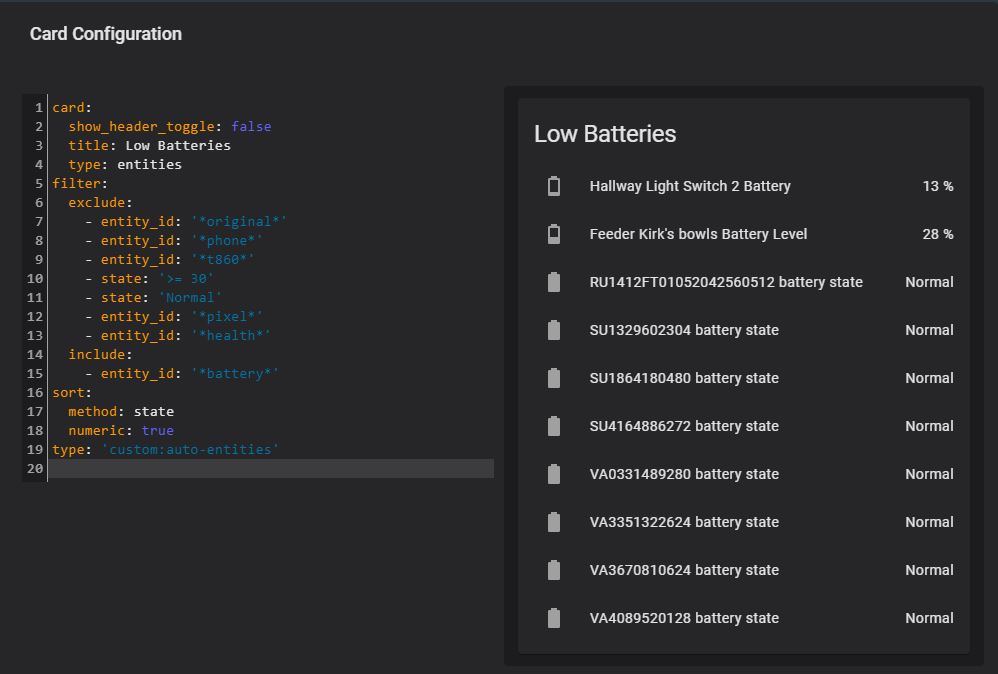 state exclude "normal" not working · Issue #172 · thomasloven/lovelace-auto-entities · GitHub