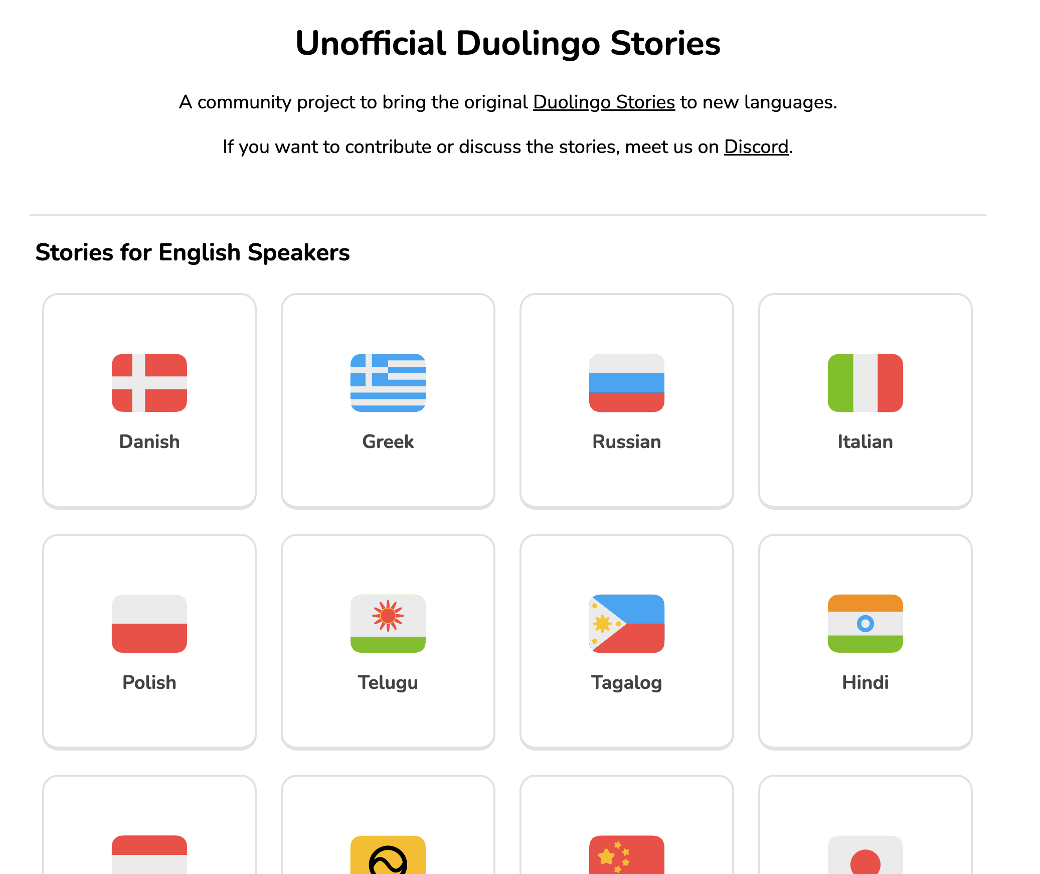 Alphabetize story languages on homepage · Issue #128 · rgerum ...