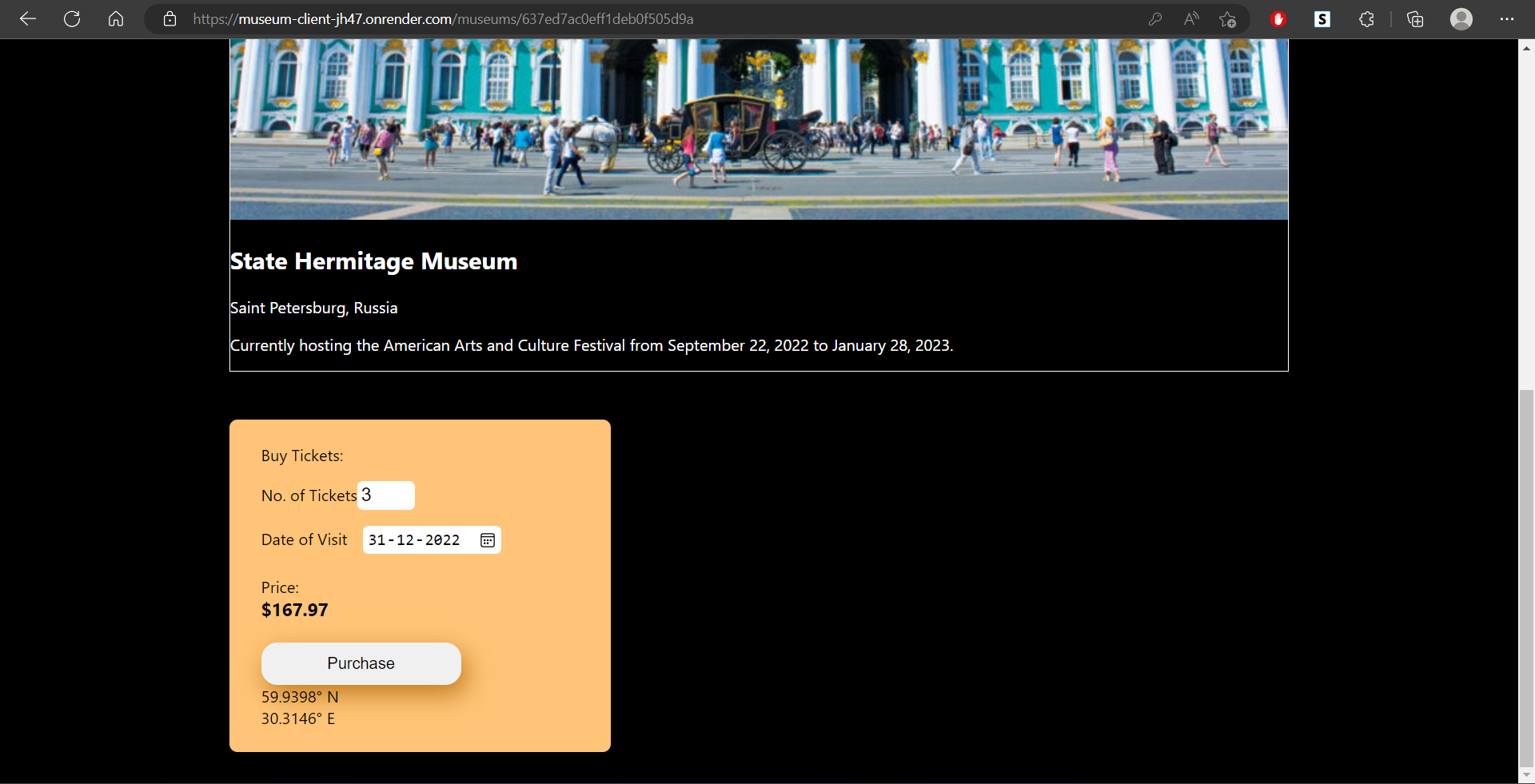 GitHub - kshitijnair/CS5610-museum: Final Project for CS5610 Class - Digital Museum Management