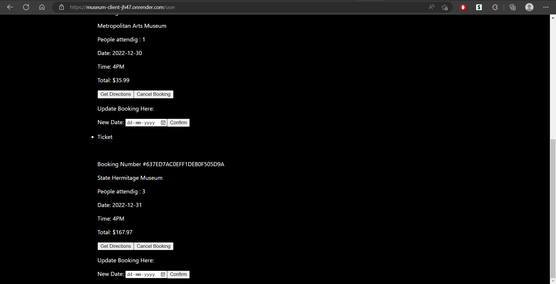GitHub - kshitijnair/CS5610-museum: Final Project for CS5610 Class - Digital Museum Management