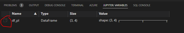 Incorrect Display Of Polars Dataframe In Variables View · Issue 12519 · Microsoftvscode 