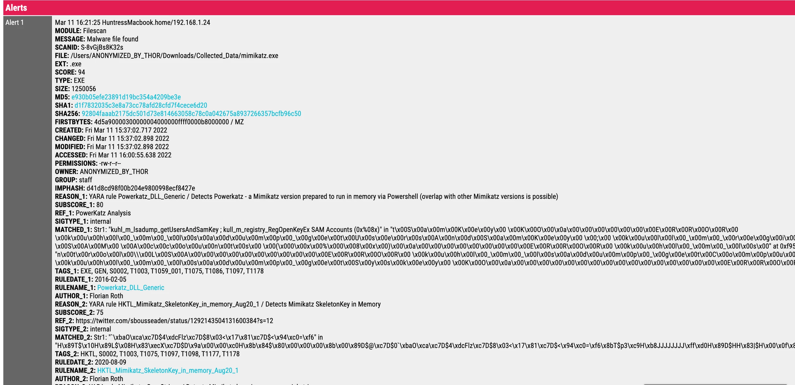 GitHub - Purp1eW0lf/RapidMalwareAnalysis: Supporting Repo for Huntress 2022 December Tradecraft ...