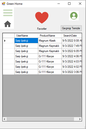 GitHub - AhmetOsmn/YesilEvCodeFirst
