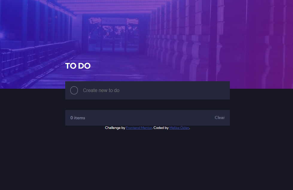Github Melikeozlen Todo
